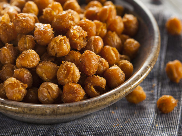 Ceci Croccanti Speziati- Vegan Snack Facile e Sano